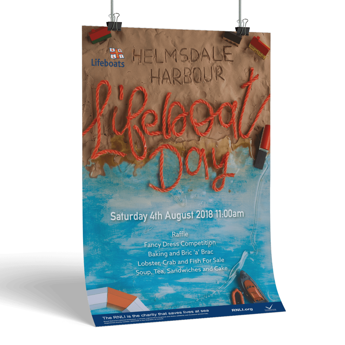 Lifeboat ‘Harbour Day’ Posters - Finlay Designs